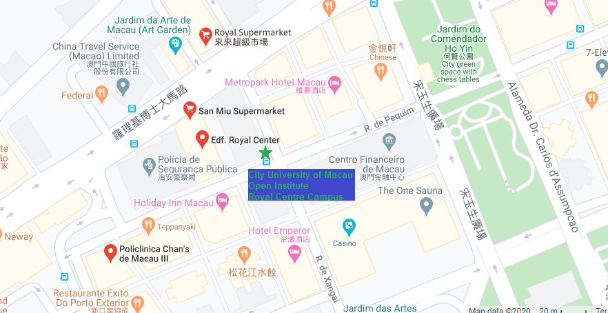 Test dates & location - 澳門城市大學 - 公開學院
